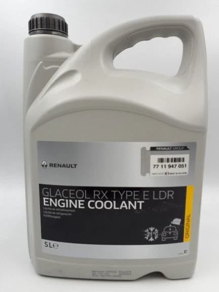 GENUINE RENAULT GLACEOL RX Type E LDR Green Coolant - 77 11 947 051 £23 ...