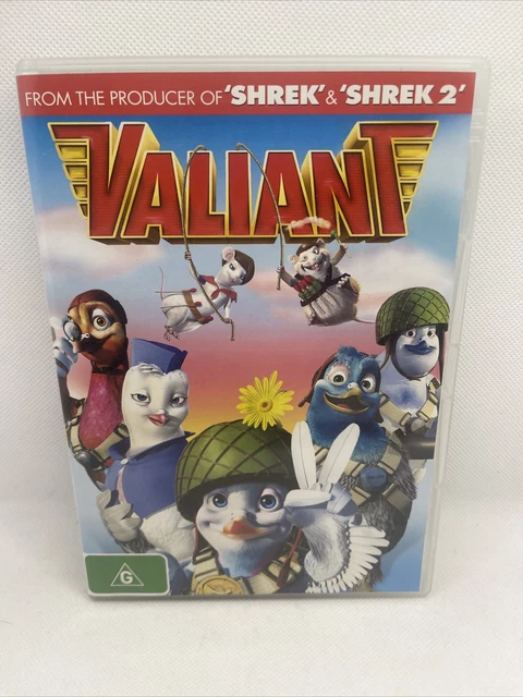 VALIANT (DVD, 2005) - Kids - Animated - G - Good Condition - Region 4 £ ...