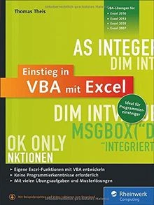 EINSTIEG IN VBA mit Excel: Für Microsoft Excel 2007... | Livre | état comme neuf EUR 7,34 ...