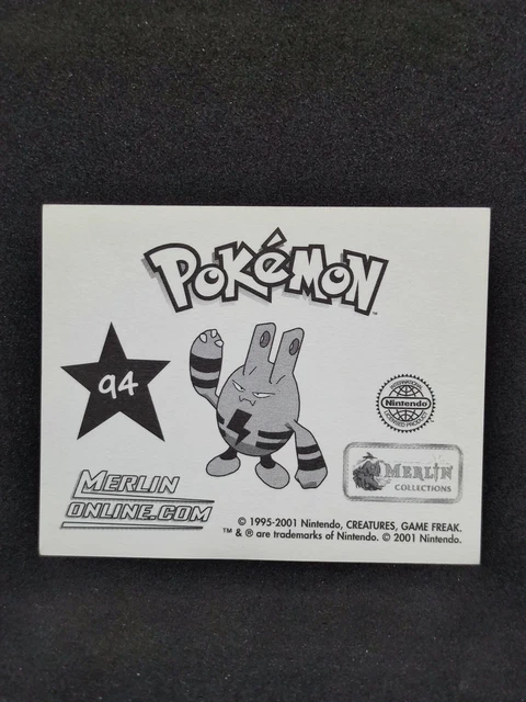 POKÉMON MERLIN STICKERS (2001) Serie 3 Stantler #94 EUR 1,90 - PicClick FR
