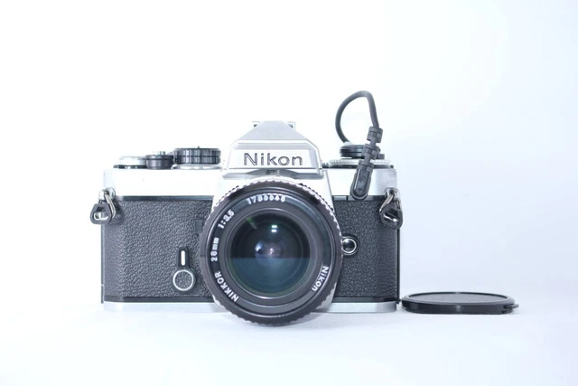 NIKON FE AI Camera with NIKKOR 28mm F3.5 Lens - Very Good Condition ...