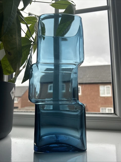 WHITEFRIARS STYLE DRUNKEN Bricklayer Blue Vase £12.92 - PicClick UK
