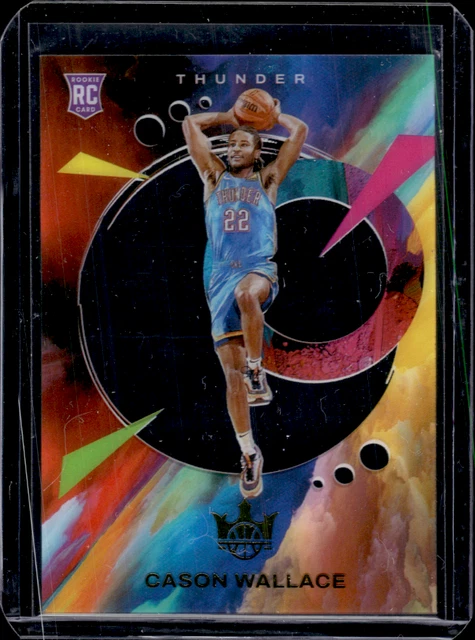 PANINI COURT KINGS Basket 2023-24 Cason Wallace Thunder Okc Acetato EUR ...
