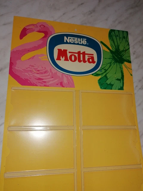 NESTLÉ MOTTA EISKARTE, Werbetafel Eistafel aus Plastik, Sammler ...