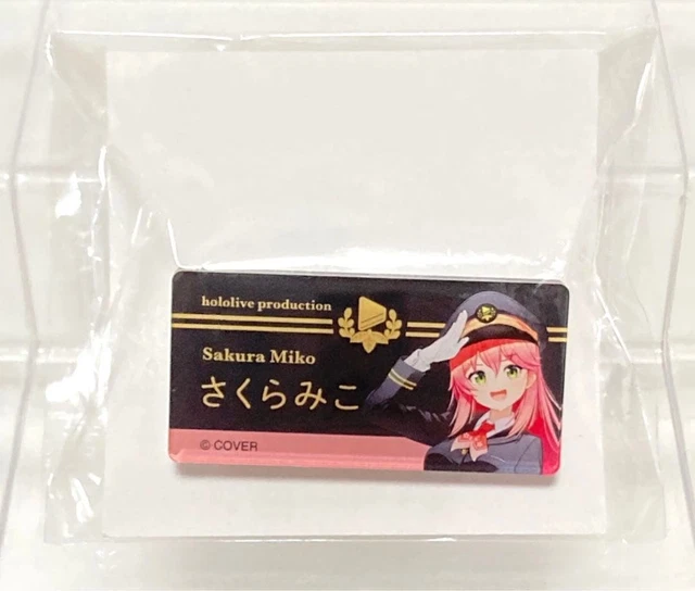 HOLOLIVE TOKYO CHARACTER Street Tokyo Station Limited Name Badge ...