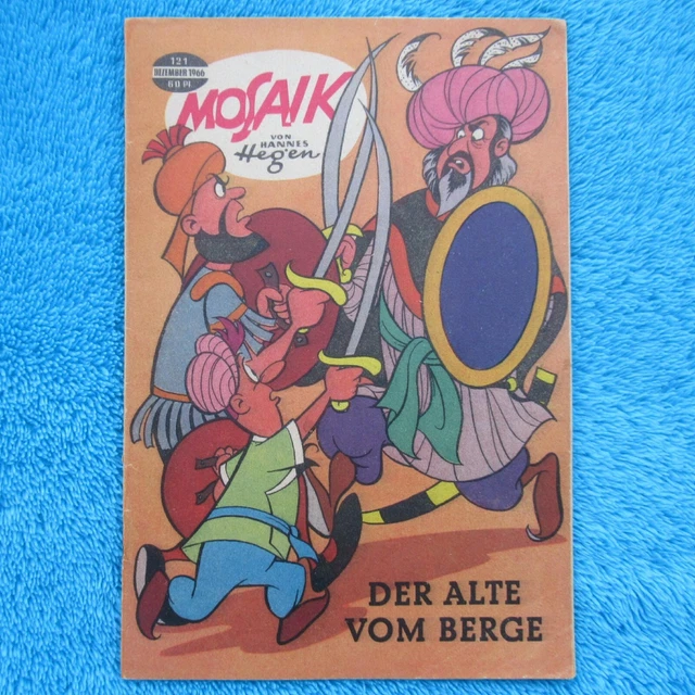 MOSAIK DIGEDAGS NR 121 "Der Alte vom Berge" Hannes Hegen 1966 DDR EUR 2 ...
