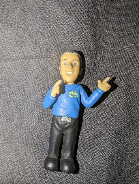 2013 WICKED COOL Toys The Wiggles Anthony 3" Mini Action Figure Blue ...