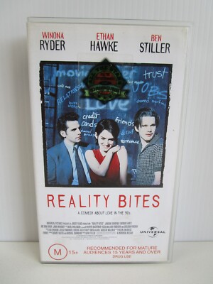 REALITY BITES, WINONA Ryder, VHS Tape, Vintage Video, Movie M, 1994 £12 ...