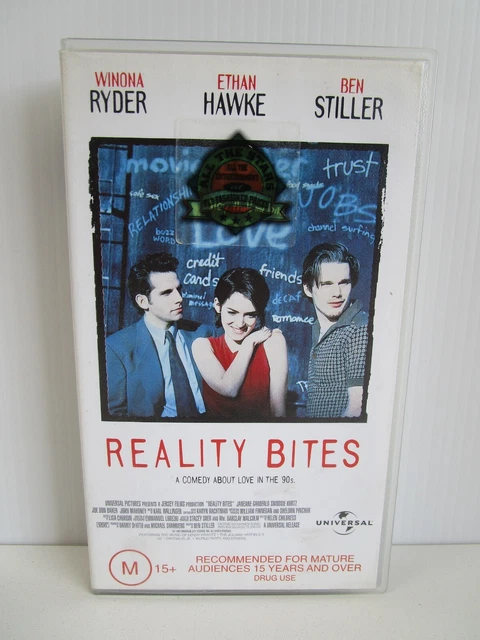 REALITY BITES, WINONA Ryder, VHS Tape, Vintage Video, Movie M, 1994 £11 ... REALITY BITES, WINONA Ryder, VHS Tape, Vintage Video, Movie M, 1994 £11 ...