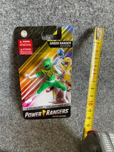 POWER RANGERS EDITION Limitée 5,5 CM MINI action figure hasbro Vert ...