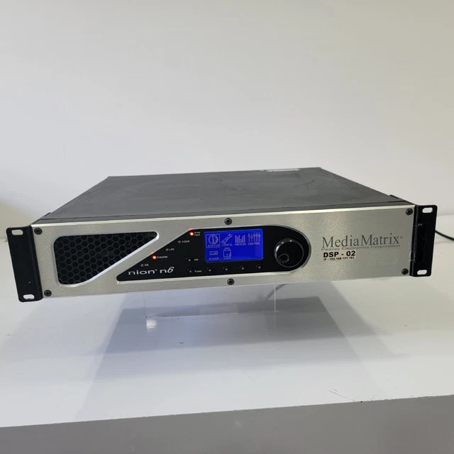 PEAVEY MEDIA MATRIX NION n6 CobraNet Programmable Digital Audio ...