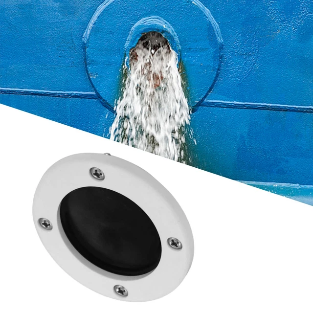 SELF BAILING COCKPIT Water Control with One Way Drain Valve for Yachts ...