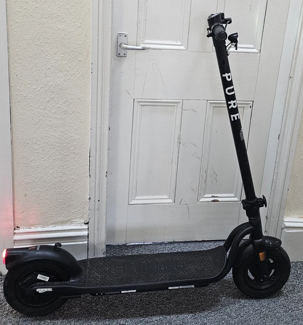 PURE AIR 2ND Gen Electric Scooter - Black Faulty Unknown Reason £50.00 ...