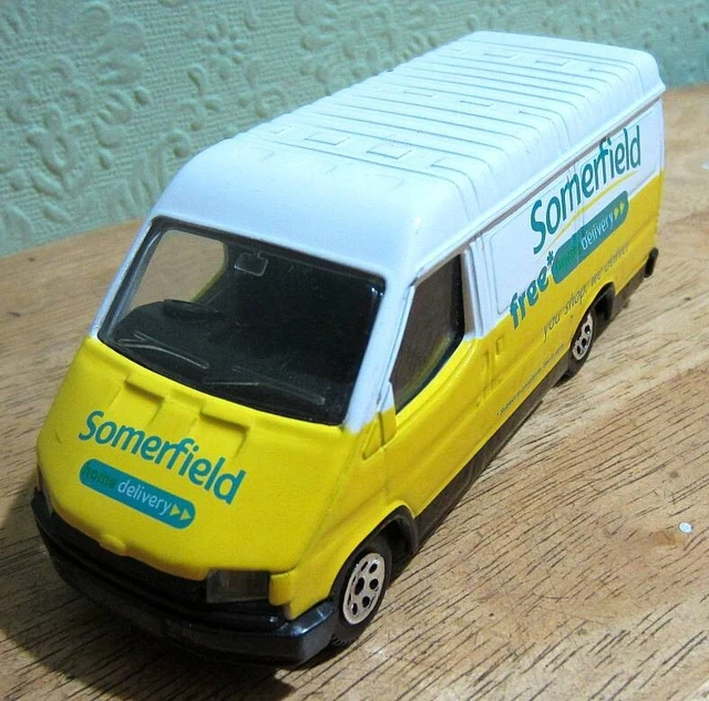 CORGI FORD TRANSIT Somerfield Delivery Van Die Cast Model Collectable ...