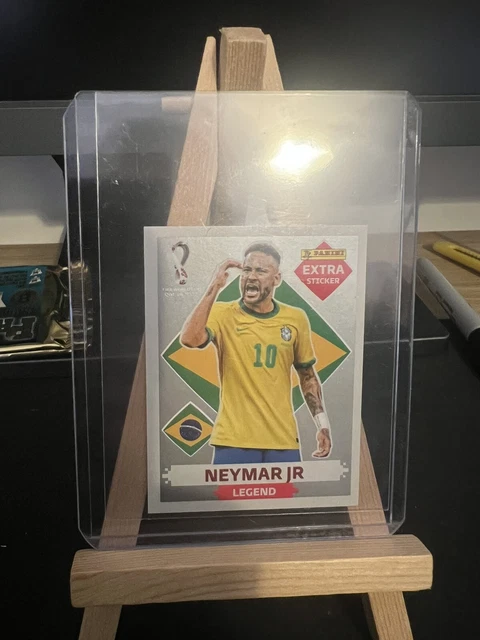 Rare Panini Fifa World Cup Qatar 2022 Legend Neymar Jr Silver Extra