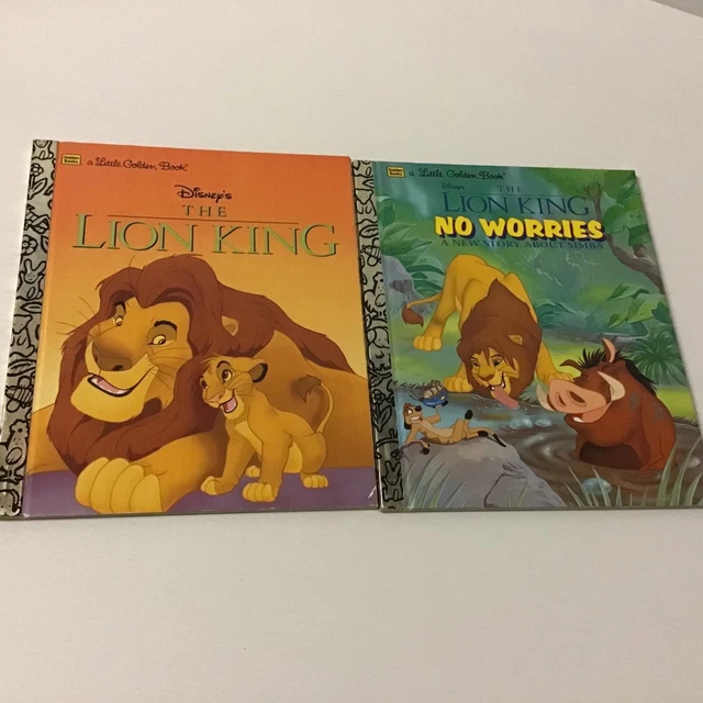 DISNEY'S THE LION King Vintage Little Golden Book (Hardcover, 1996) $19.97 - PicClick AU