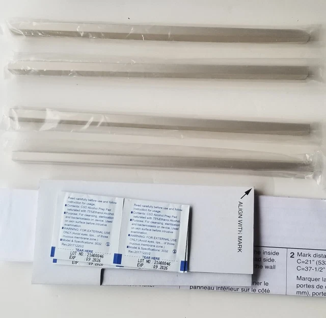 KOHLER SHOWER DOOR Handle Kit Assembly, Bypass 1187796-MX, New Open Box ...