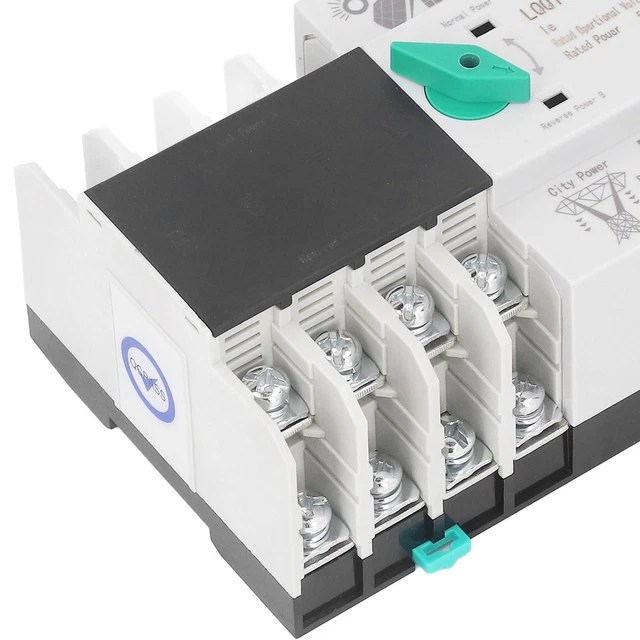 DUAL POWER AUTOMATIC Transfer Switch Stable Transmission 4P Power ...