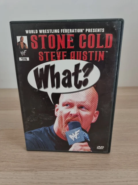 WWF: STONE COLD Steve Austin What? DVD Region 4 NTSC £12.36 - PicClick UK