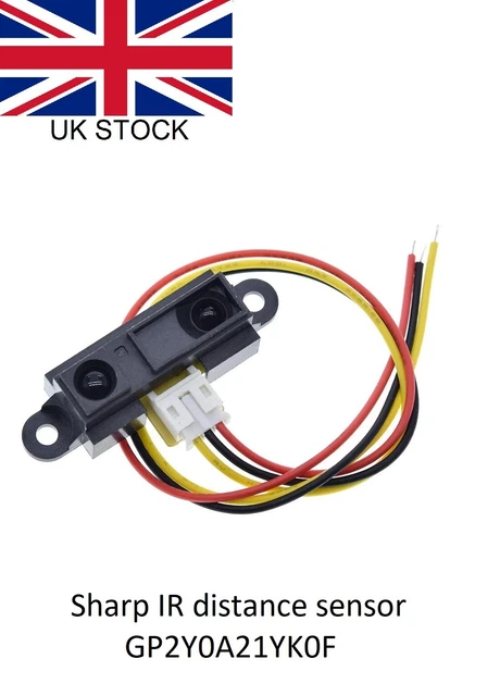 GP2Y0A21YK0F HIGHLY ACCURATE SHARP IR Analog distance sensor with ...