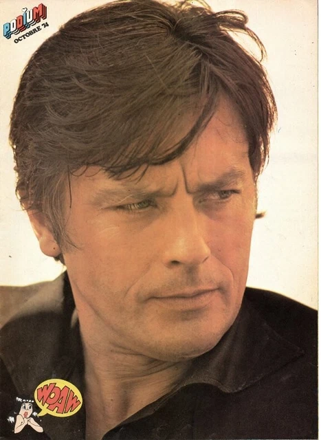 ALAIN DELON = COUPURE de presse 1 PAGE 1974 /CLIPPING EUR 5,00 - PicClick FR
