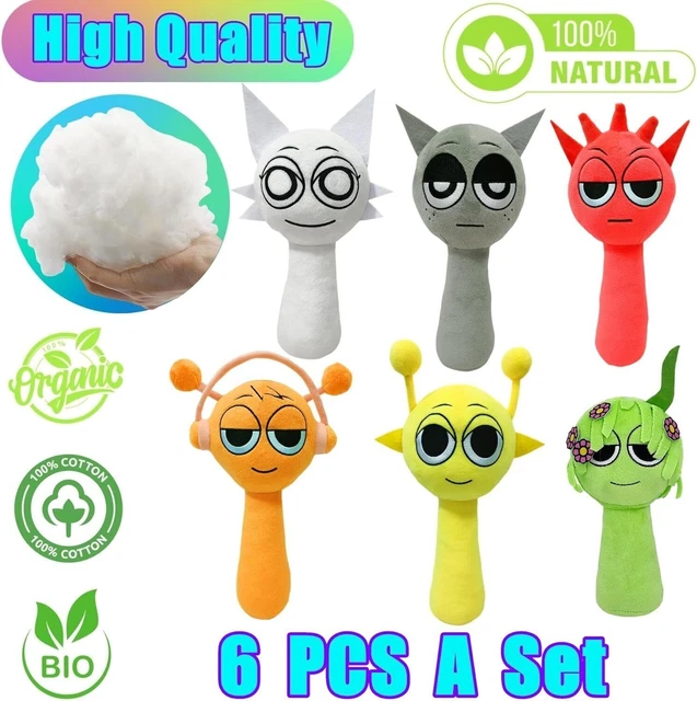 20CM SPRUNKI PLUSH Toy Simon Oren Winda Sprunki Character Doll Plush ...