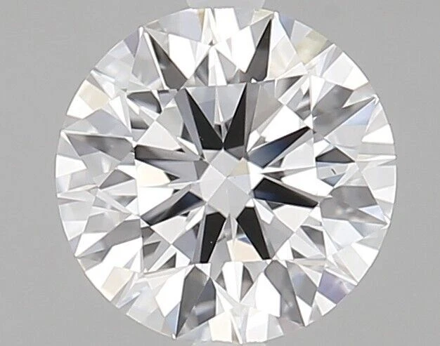 1 PIÈCE DIAMANT cultivé en laboratoire 0,50 Ct E/F VVS diamant lâche ...