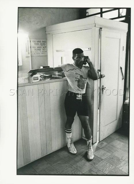 JAMES A. FOX BOXE BOXING 1970s VINTAGE PHOTO ORIGINAL #81 SERIE #3 ...