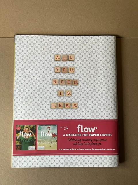 FLOW MAGAZINE FOR Paper Lovers English Issue 28 - some loose pages 2019 ...