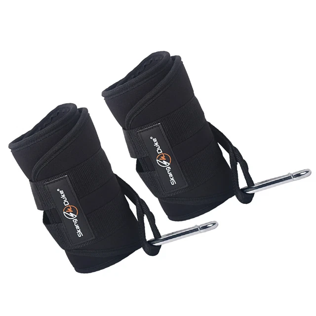 DUMBBELL HIP THRUST Strap Ergonomic Pull up Handles Resistance Fitness ...