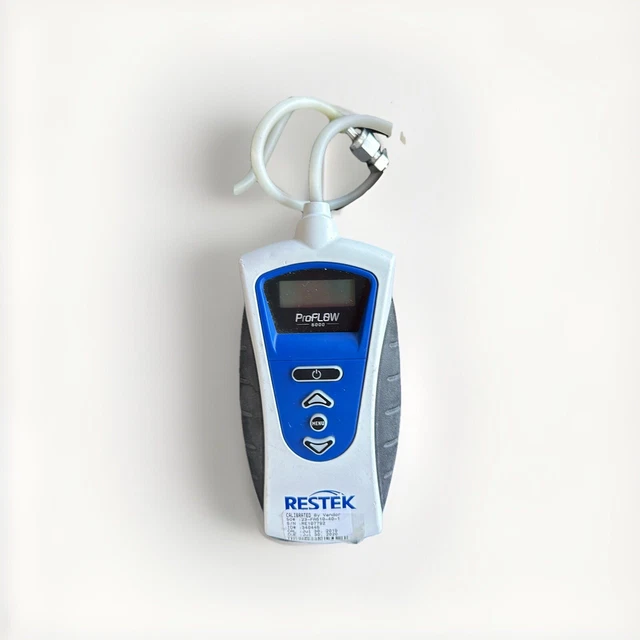 RESTEK PROFLOW 6000 Series Flow Meter - FREE SHIPPING $450.00 - PicClick