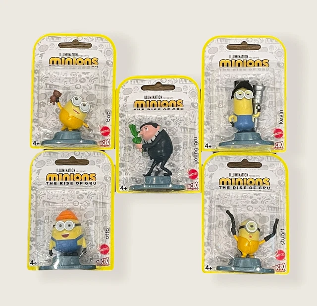 MATTEL MINIONS THE Rise of Gru Collectible Toy Mini Figures Complete ...