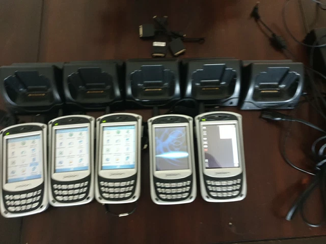 LOT DE 5 PDA Bluebird Pidion BIP-5000 +Socles+ Batteries Et Divers EUR ...