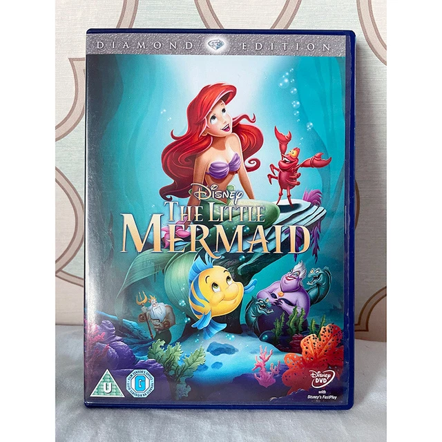 WALT DISNEY DVD 2013 The Little Mermaid 1989 Diamond Edition Musker ...