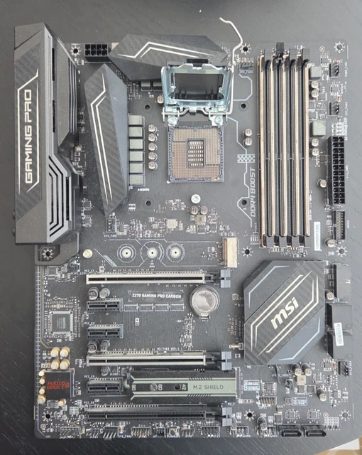 MSI Z270 GAMING Pro Carbon Motherboard (No IO Plate) £79.99 - PicClick UK