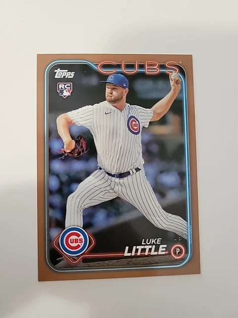 2024 TOPPS SERIES 2 Lamina d'oro Luke Little RC Chicago Cubs #546 EUR 3 ...