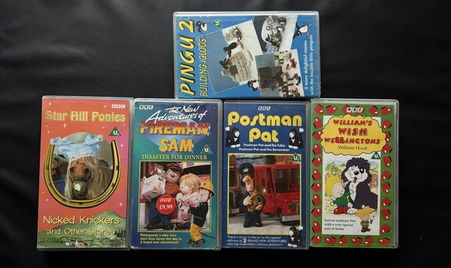 DELUXE RARE BBC Children's VHS Bundle with Complimentary Pingu VHS £104 ...
