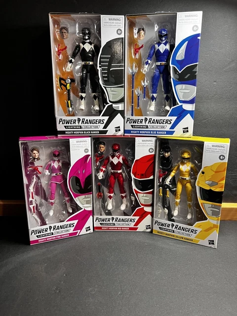 HASBRO MIGHTY MORPHIN Power Ranger Lightning Collection with Access ...