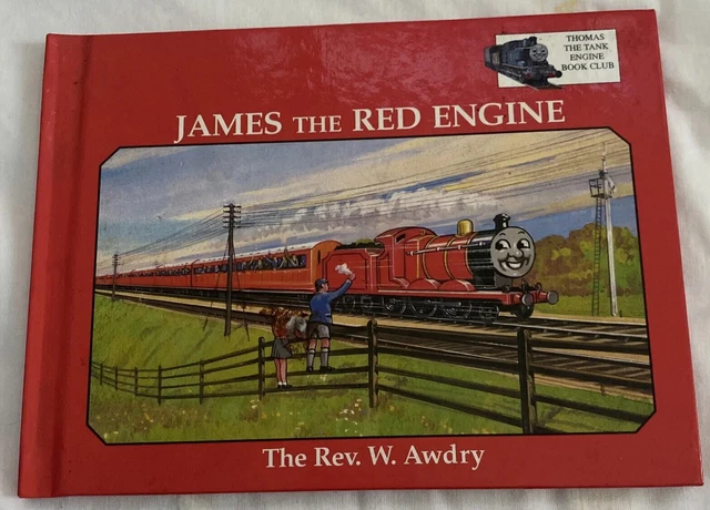 THOMAS THE TANK Engine James the Red Engine book club children trains ...