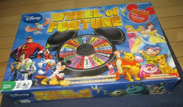 DISNEY WHEEL OF Fortune 2008 Board Game bigger Replacement Pieces $9.99 ...