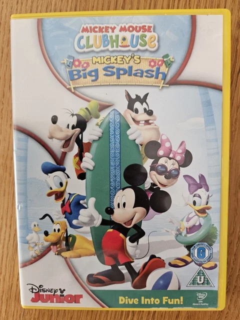 MICKEY MOUSE CLUBHOUSE - Mickey's Big Splash Dvd Disney $26.76 ...