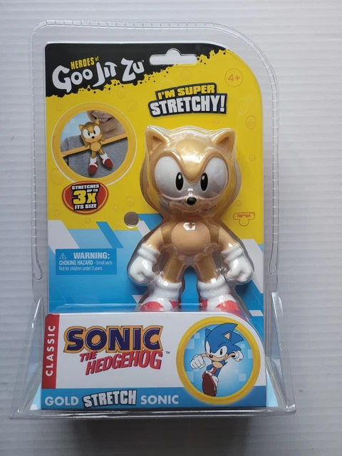 HEROES OF GOO Jit Zu Classic Gold Sonic The Hedgehog Figure New ...