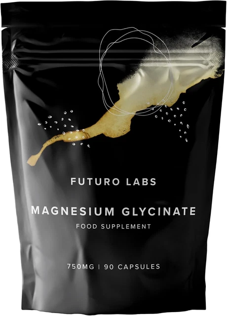 MAGNESIUM GLYCINATE - 90 High Strength Capsules - 1500Mg of Magnesium £ ...