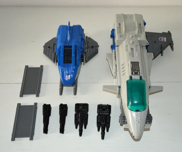 ROBOT TRANSFORMER SPACE SHUTTLE Micro master SKYSTALKER G1 TAKARA ...