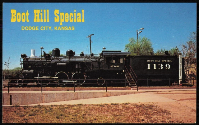 BOOT HILL SPECIAL Train Dodge City Kansas Postcard $4.79 - PicClick
