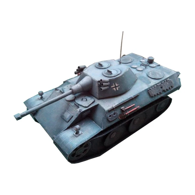 3D-PUZZLE DIY PANZER-BAUSÄTZE 1/35 Panzermodell Papier-Panzer ...