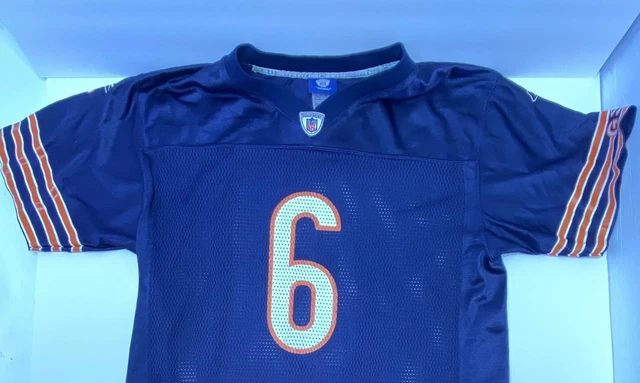 REEBOK NFL PLAYERS On Field Jay Cutler Chicago Bears Jersey #6 Youth XL ...