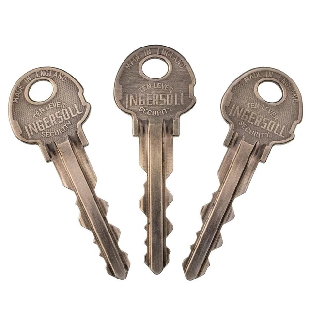 VINTAGE KEY X 3 - INGERSOLL Security Keys x Three - ref.k434 $25.97 ...