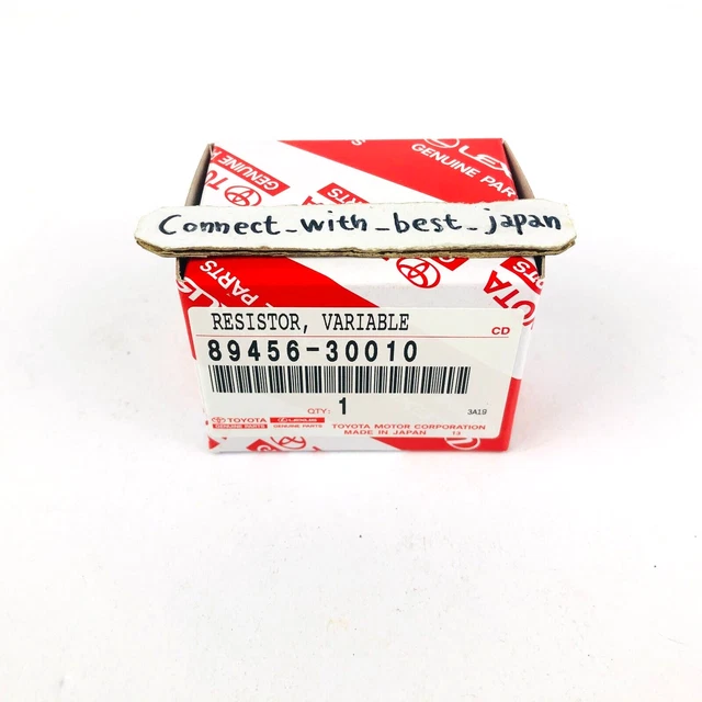TOYOTA GENUINE RESISTOR, Variable LAND CRUISER FZJ7#,GRJ7# 89456 ...