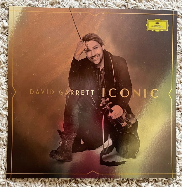 DAVID GARRETT ICONIC: LIMITED & SIGNED Double Vinyl Test Pressing NEW ...